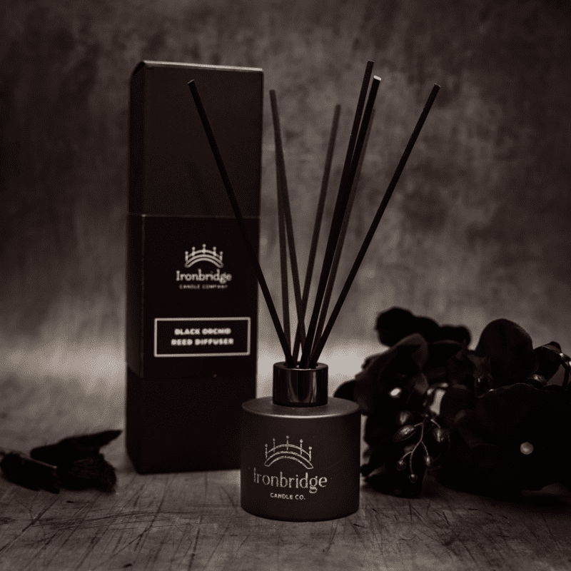 Black Orchid Reed Diffuser - Ironbridge Candle Company
