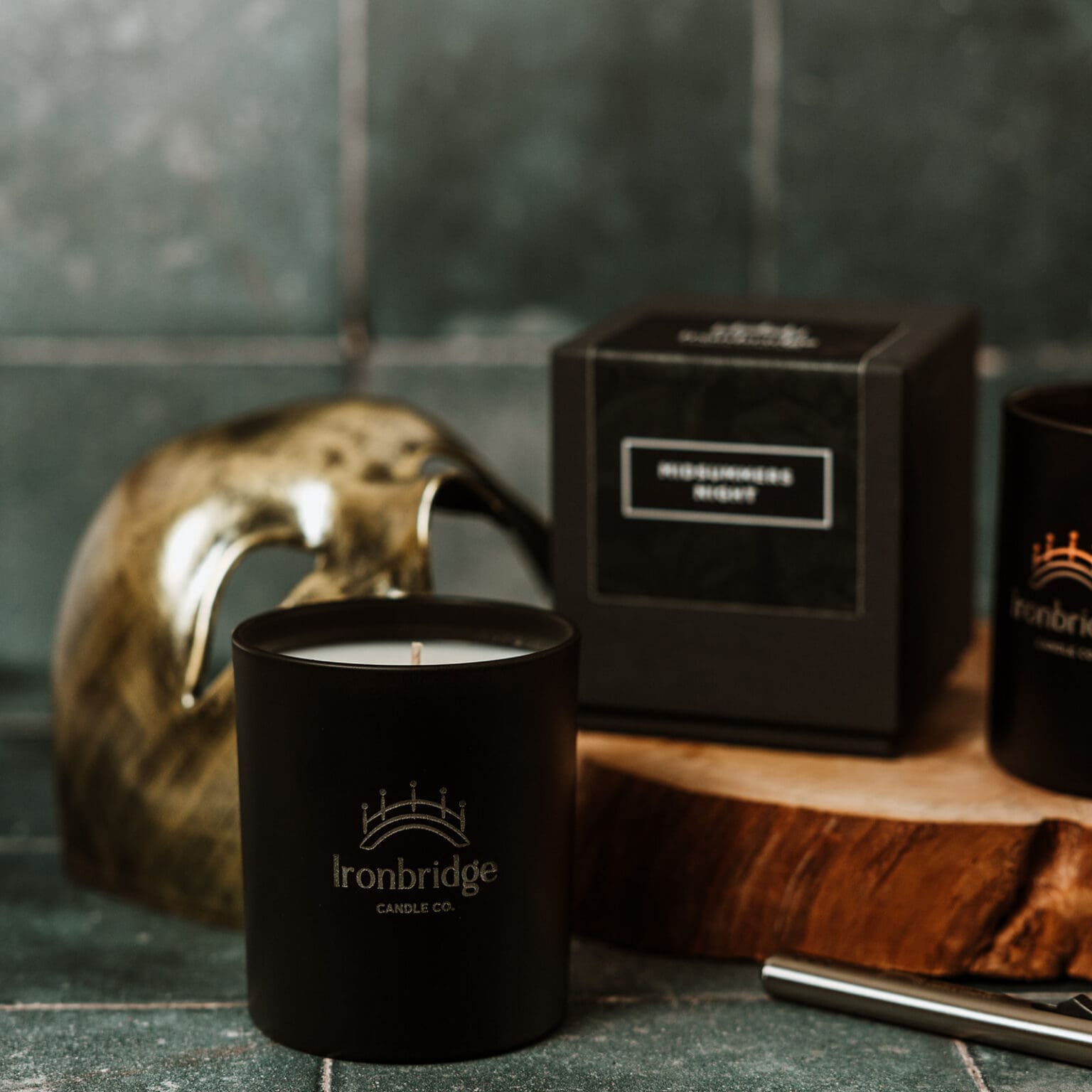 Midsummer's Night Luxury Candle - Ironbridge Candle Company