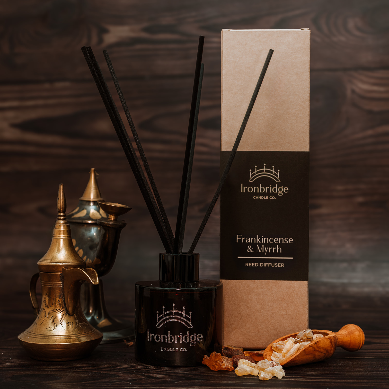 Frankincense & Myrrh Reed Diffuser - Ironbridge Candle Company